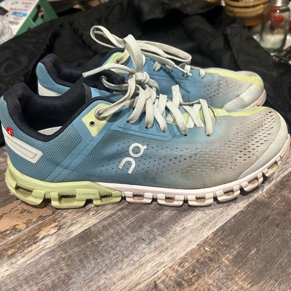 On Clouds | Shoes | On Cloud Blue And Green Athletic Shoes | Poshmark